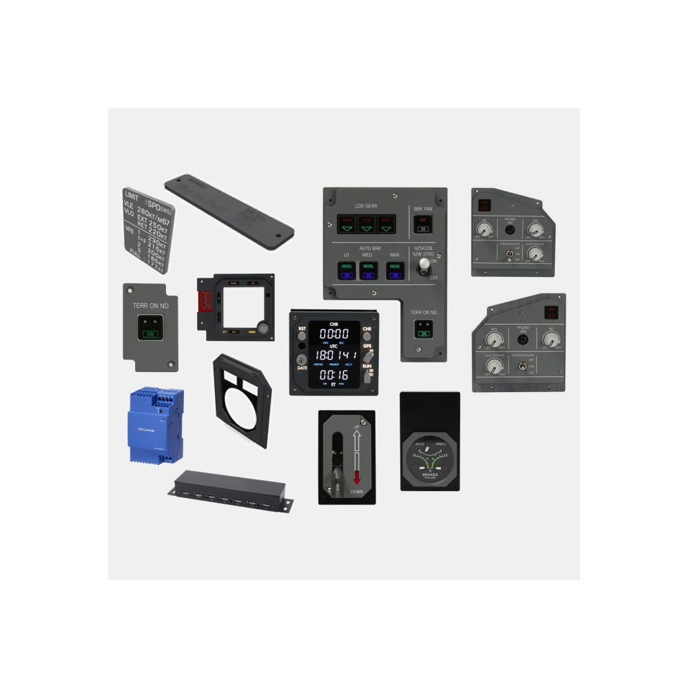 MIP Panel Set Professional | Cockpit Builder - VIER IM POTT